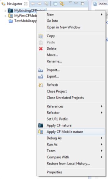 Build Mobile Applications