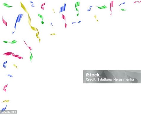 색색의 색종이 조각이 폭발합니다 반짝이 날아 다니는 호일 조각 카니발을 위한 축제 액자와 파티를 위한 엽서 벡터 일러스트 레이 션 개념에 대한 스톡 벡터 아트 및 기타