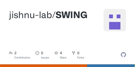 GitHub Jishnu Lab SWING