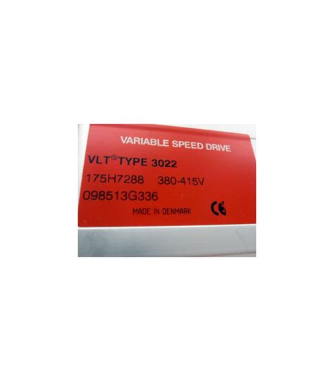 Danfoss VLT 3022 Variable Speed Drive
