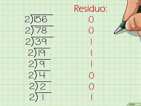 Cómo convertir de decimal a binario 10 Pasos