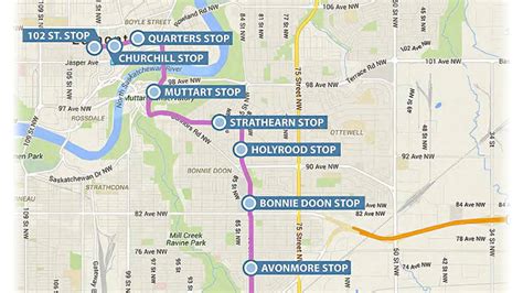 Edmonton Lrt Station Schedule Capital Route Schedules Stops And Maps