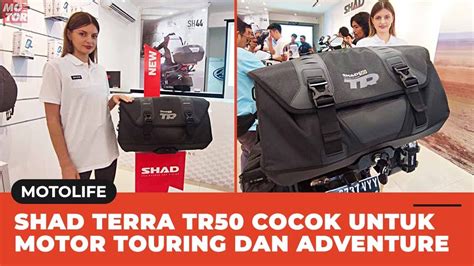 launching shad terra tr50 bikers motor adventure touring bakal ngiler