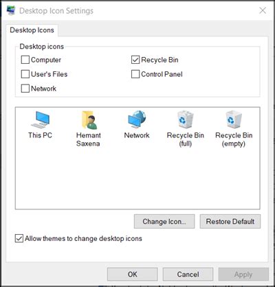 Windows Change Recycle Bin Icon At Vectorified Com Collection Of