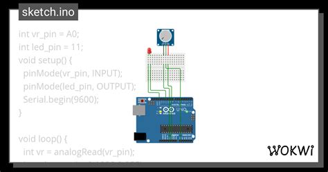 4 Analog Input Wokwi Esp32 Stm32 Arduino Simulator