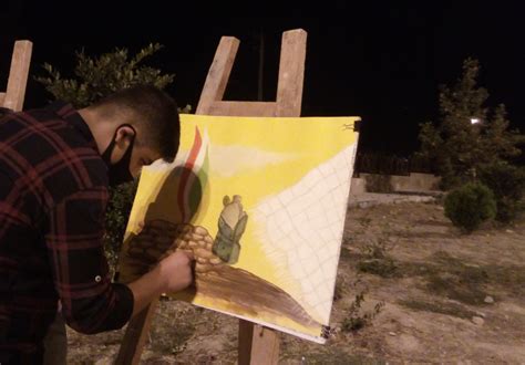 برگزاری کارگاه آموزشی نقاشی در گلزار شهدای شهرستان کردکوی گلستان