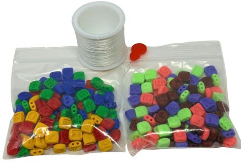 Braille Friendship Bracelet Kit For The Blind 100 Braille Beads