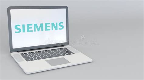 Siemens Logo Made Of Hexadecimal Symbols On Computer Screen Editorial 3d Rendering Editorial
