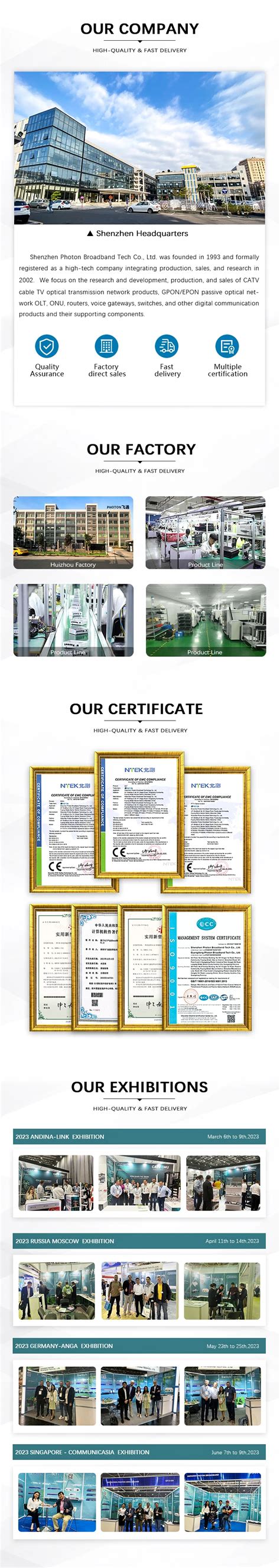 Gpon Olt 10g Sfp Uplink Ftth 1u 4 8 16 Port Epon Gpon Olt With Web Nms