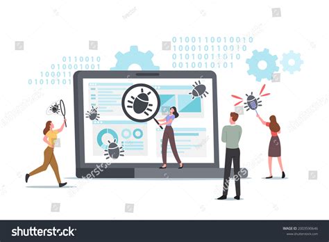 4748 Debugging Stock Vectors Images And Vector Art Shutterstock
