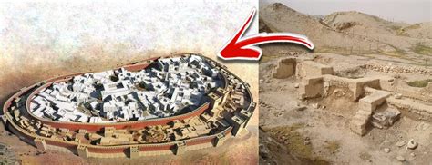 Ancient Jericho City Map