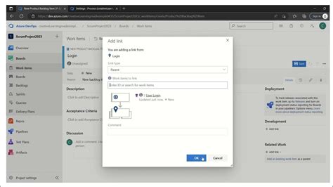 Work Items Creation In Azure Lesson 4 Epic Feature Pbistory Tasks