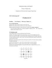 Problem Set Pdf NORTHEASTERN UNIVERSITY College Of Engineering Department Of Electrical And