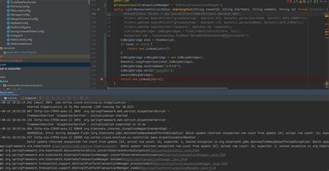 Beta The Same Error Occurs Batch Update Returned Unexpected Row Count From Update