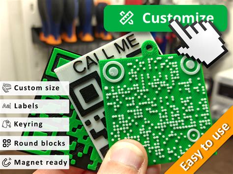 Qr Code Generator Qrcode For Mail Wifi Ect By Snakko Makerworld Download Free 3d Models