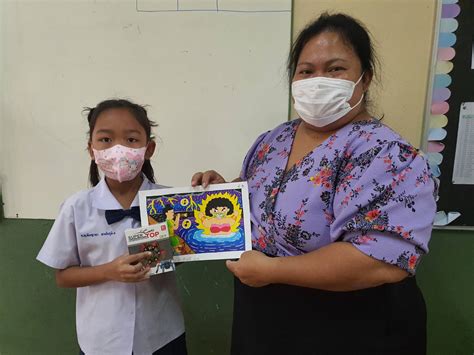 การวาดภาพระบายสี กิจกรรมวันสุนทรภู่ ระดับชั้นประถมศึกาษาปีที่ 1 6