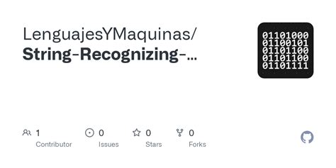 Github Lenguajesymaquinasstring Recognizing Automatas