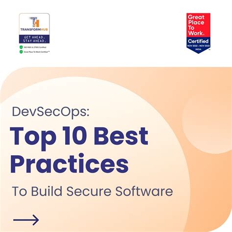 Devsecops Top 10 Best Practices For Building Secure Software Presentation Free To Download
