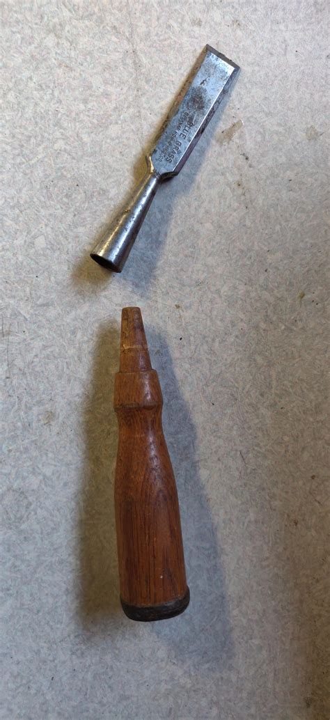 Broken Chisel Any Idea On How To Reattach This R Woodworking