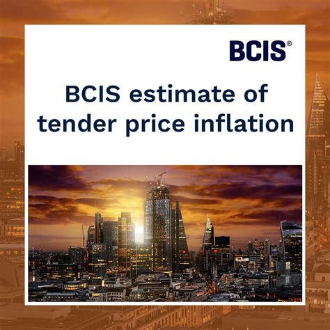 Bcis On Linkedin Bcis Tender Price Index Estimate Of Tender Price