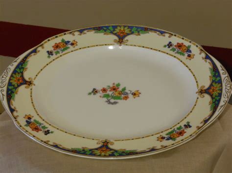 W H Grindley Large Serving Platter Haute Juice