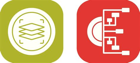 Layers And Flowchart Icon 32643265 Vector Art At Vecteezy