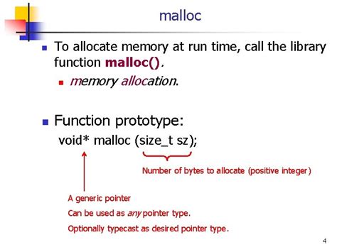 Dynamic Memory Allocation 1 Dynamic Memory Allocation N