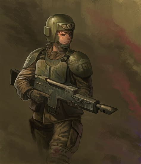 Astra Militarum Warhammer K Drawn By Wlfltksanfgksk Danbooru