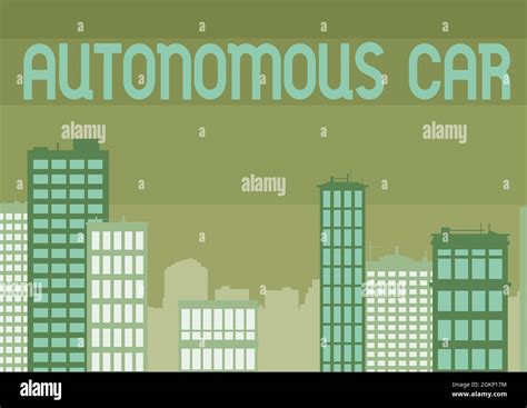 Conceptual Display Autonomous Car Conceptual Photo Vehicle That Can Guide Itself Without Human