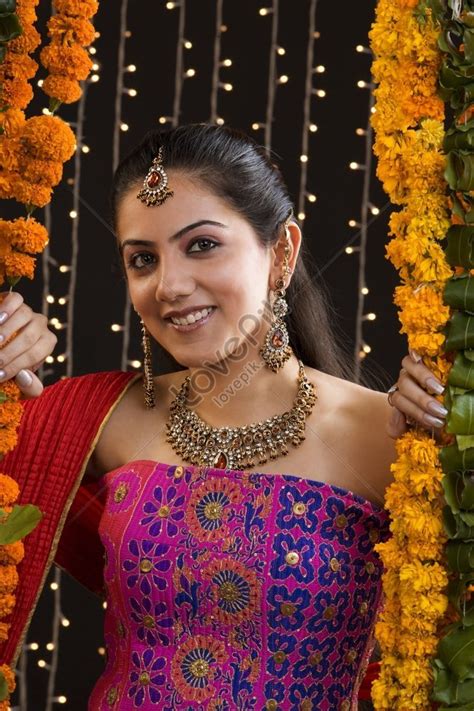 인도 여성의 초상화 사진 사진 무료 다운로드 Lovepik