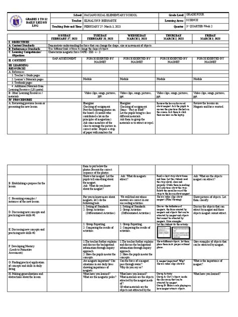 dll science 3q week 3 pdf education theory learning