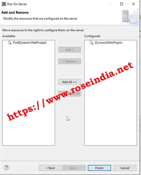 How To Run A Dynamic Web Project In Eclipse With Tomcat