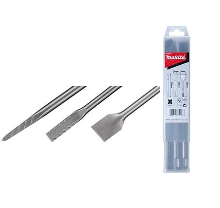Chisel Set For SDS PLUS Hammers Makita