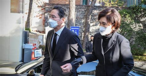 고 손복남 Cj 고문 빈소 들어서는 이재용 회장 홍라희 여사
