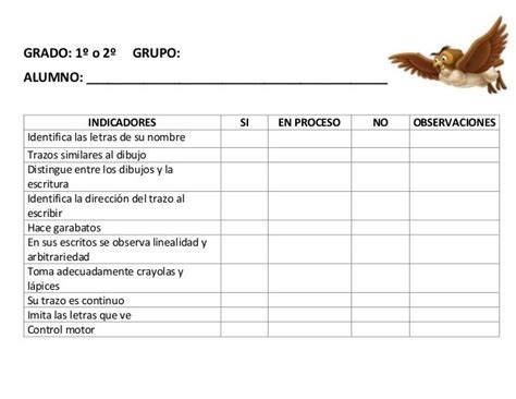 Ejemplo Evaluación Final De Preescolar Evaluacion Instrumentos De
