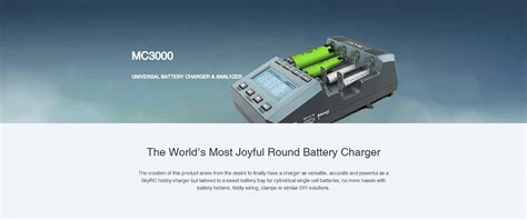 Skyrc Mc3000 Battery Fast Charger Bt Smart App Pc Control Led Screen Nimh Nicd Li Ion Lifepo4 Ni