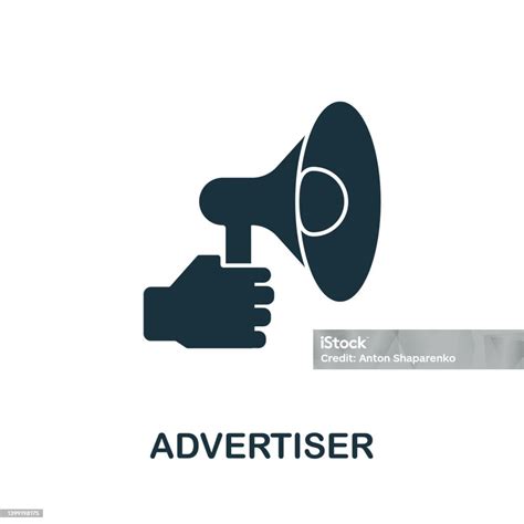 제휴 마케팅 컬렉션의 광고주 아이콘입니다 템플릿 웹 디자인 및 인포 그래픽을위한 간단한 라인 광고주 아이콘 스피커에 대한 스톡 벡터 아트 및 기타 이미지 Istock