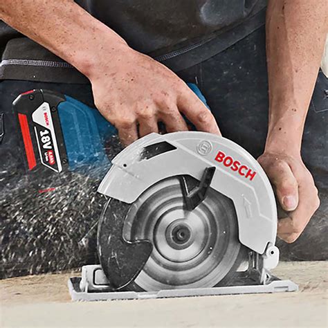Sierra Circular InalÁmbrica Bosch Gks 18v 57 18v Sb The Home Depot