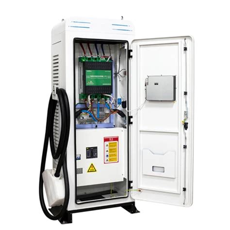 60kw DC Charging Pile Swiping Card European Standard Css Single Charging Port Wire 5m Standing