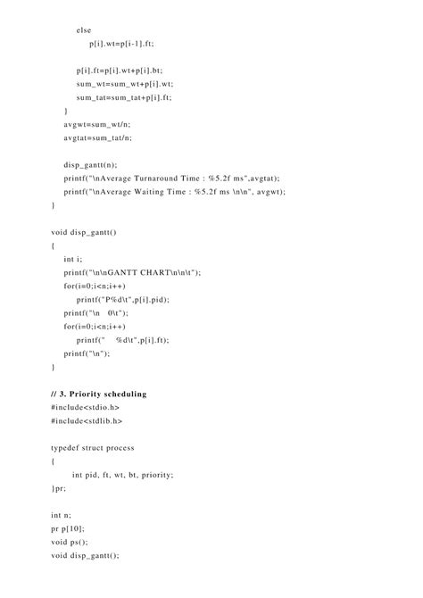 dr r anurekha 3 c scheduling algorithm priority scheduling