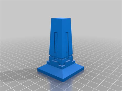 Free 3d File Space Mummy Obelisk・3d Print Design To Download・cults