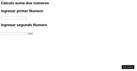 Vanilla Typescript Codesandbox