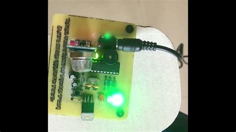 Gas And Smoke Sensor With Atmega328p Youtube