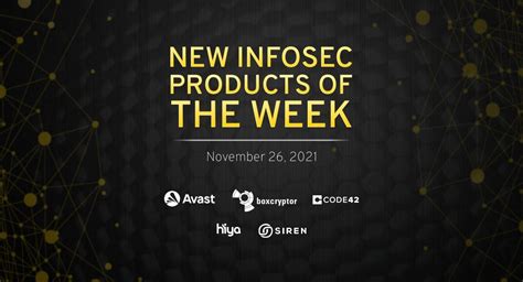 New Infosec Products Of The Week November 26 2021 Help Net Security