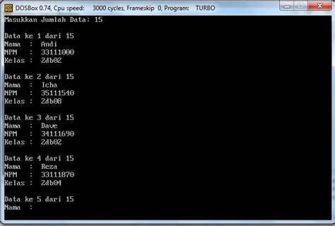 Program Sort Pada Pascal Ikhsan