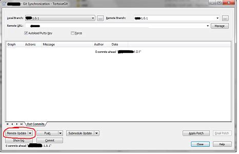 git TortoiseGit克隆远程分支 Thinbug