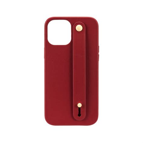 IPhone 13 Pro Max Letter Strap Case Red Fone Express