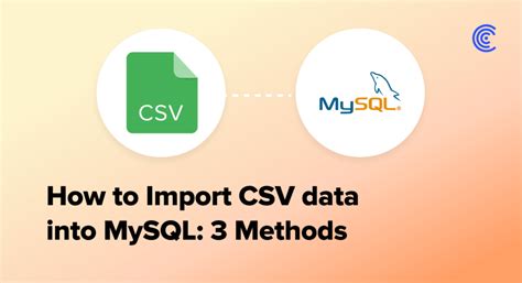 How To Import Csv Data Into Mysql 3 Methods Coefficient