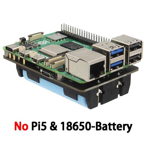 X1200 Raspberry Pi 5 Ups Board Uninterruptible Power Supply For 18650