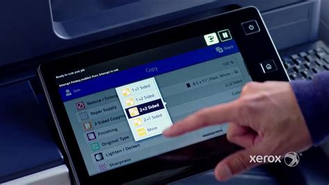 Xerox Connectkey User Interface